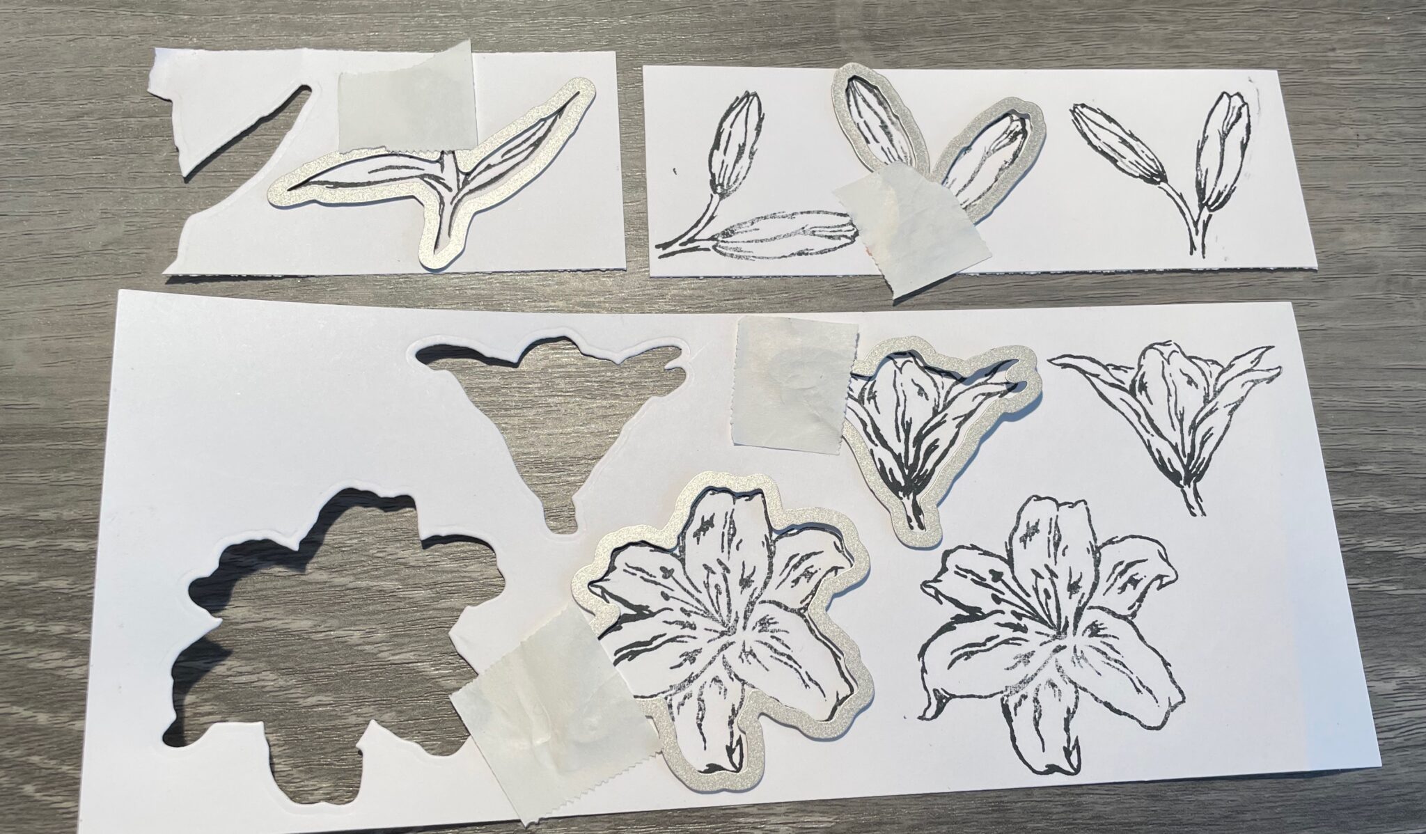 How to make multiple cards with one stamp