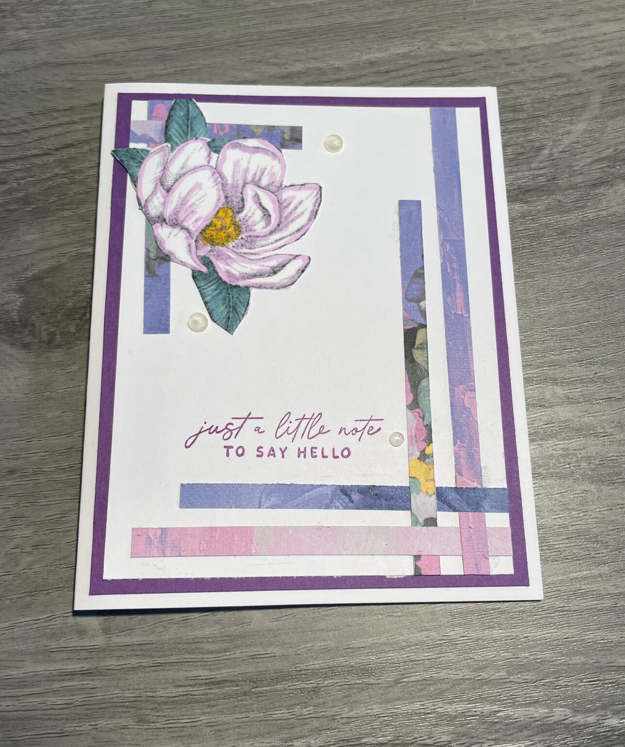 A fun technique using strips of paper – Part 2