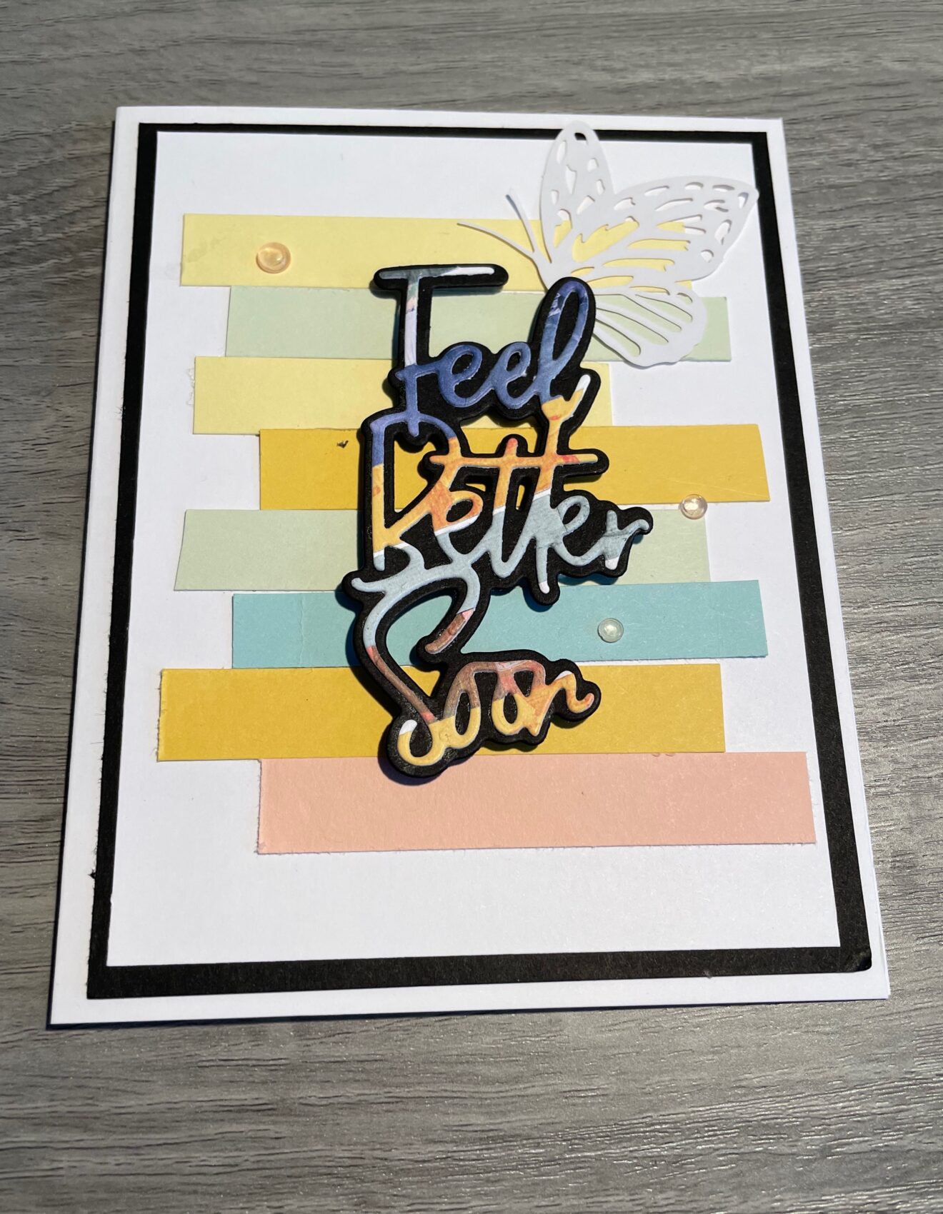 A fun technique using strips of paper – Part 2