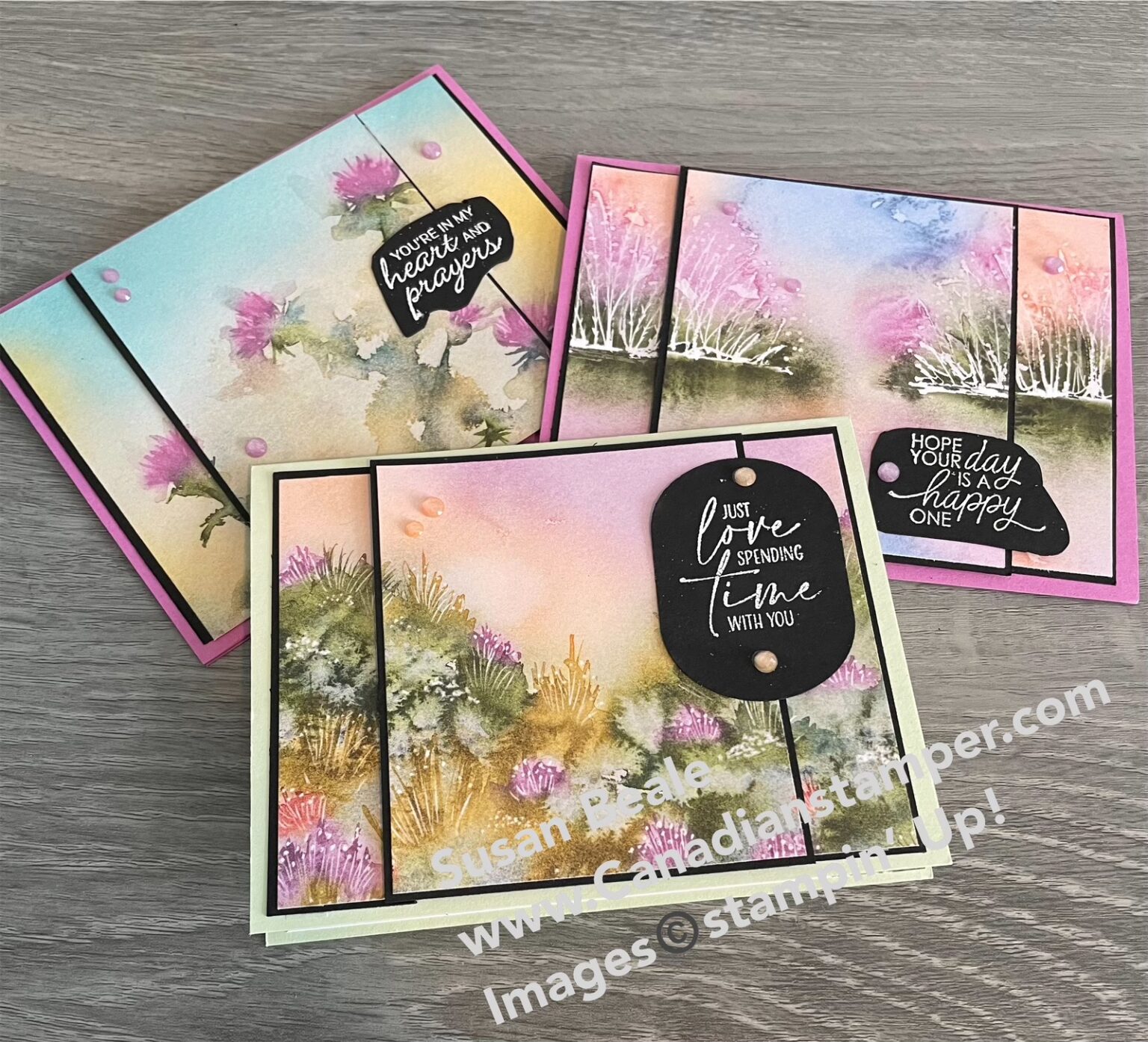3 Panel Cards – Canadian Stamper
